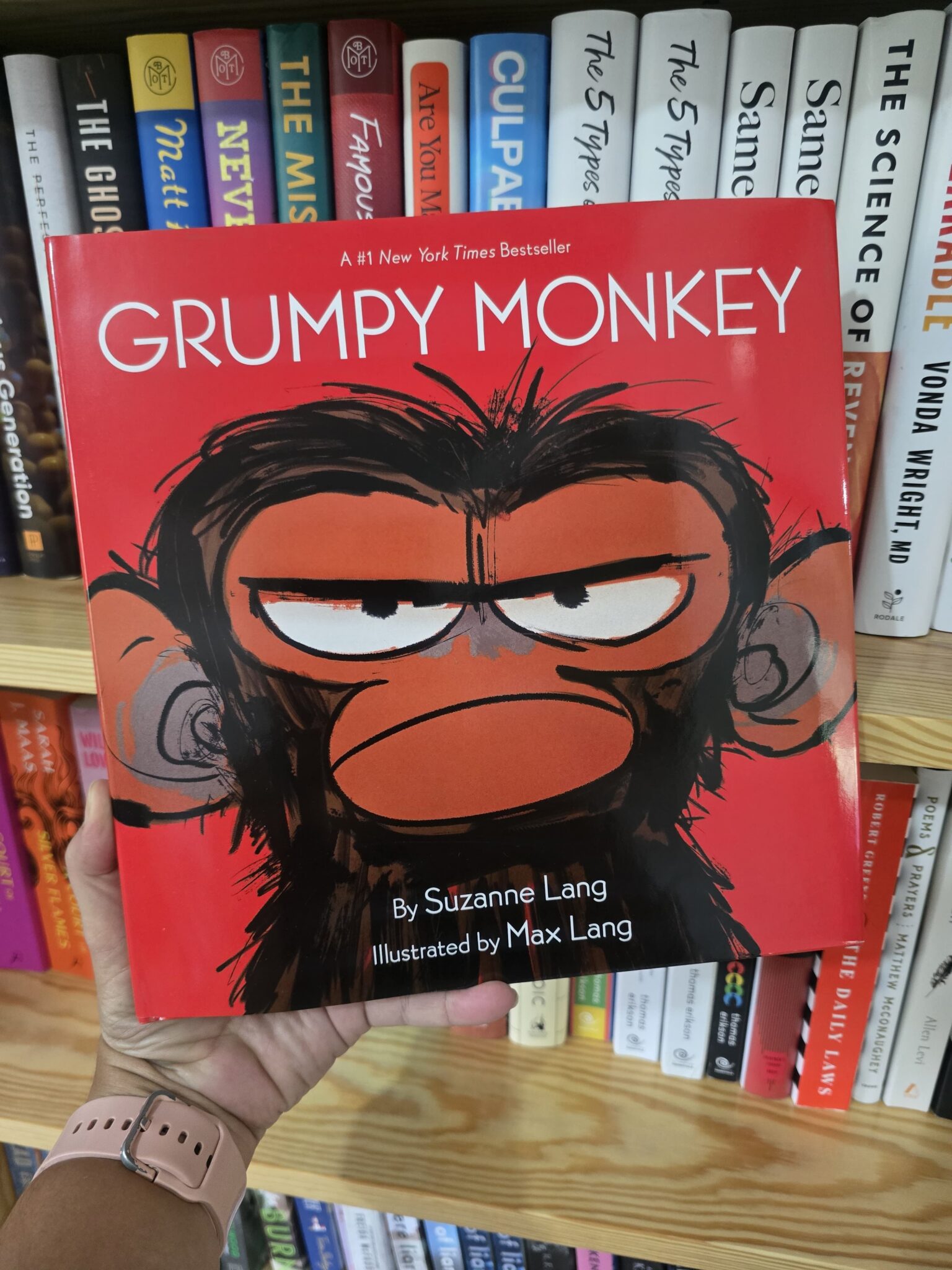 Grumpy Monkey by Suzanne Lang | BookBarTT